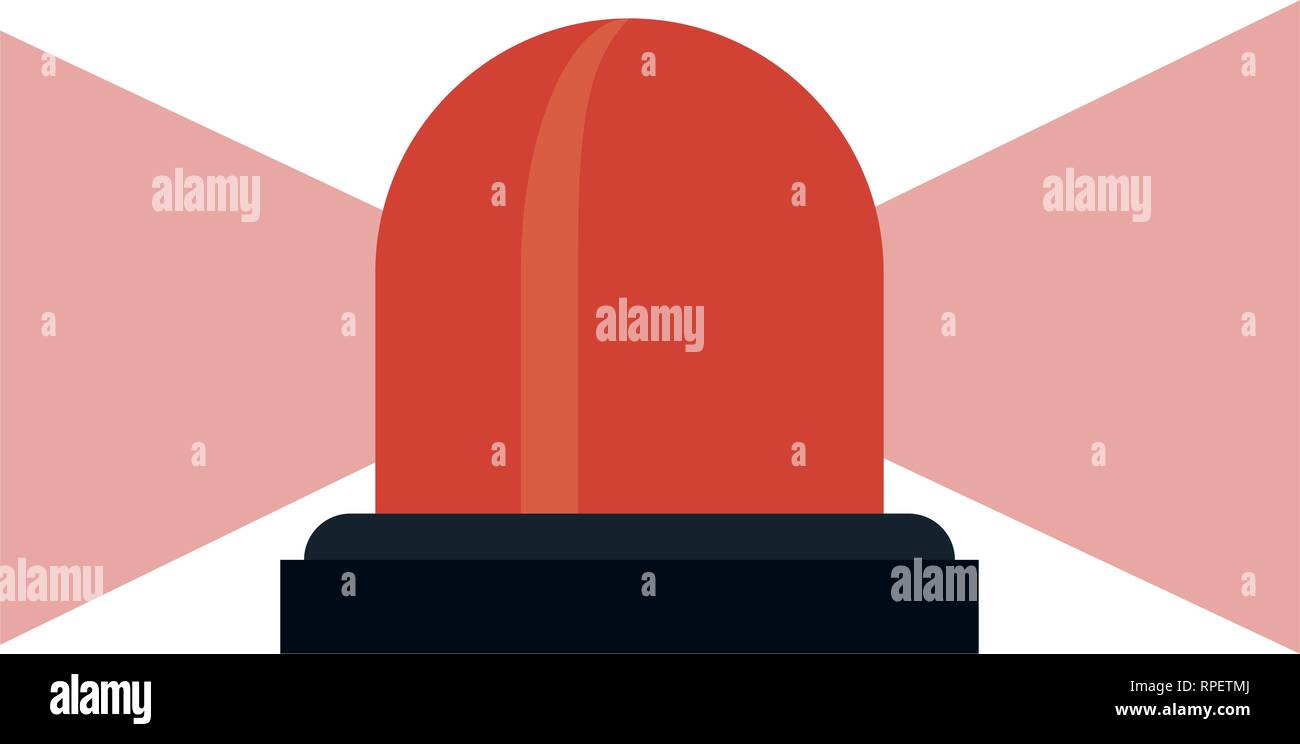 Emergency siren lights Stock Vector Image & Art - Alamy