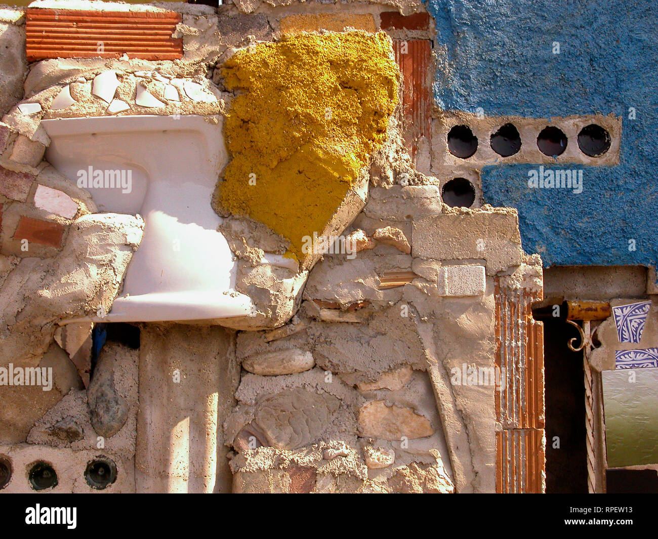 part of the "Great Wall of Lemba": controversial roadside sculpture by ...