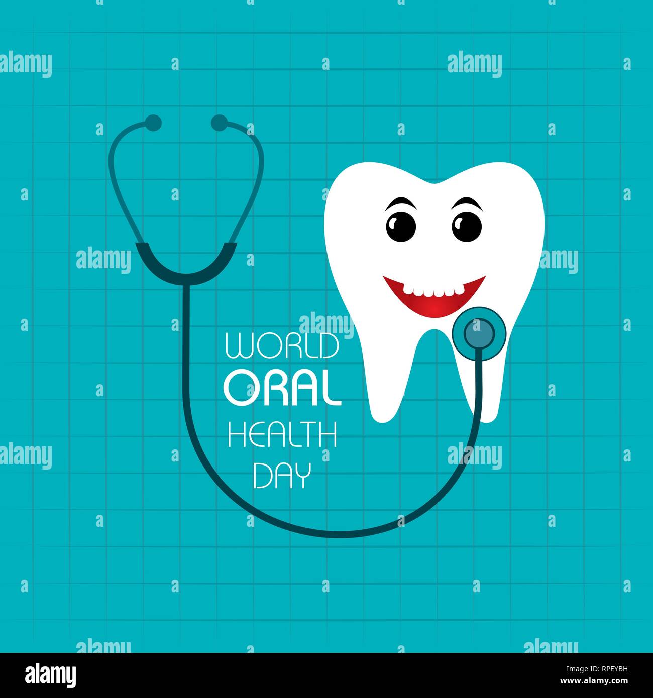 World Oral Health Day design, 20 March ,vector illustration Stock ...