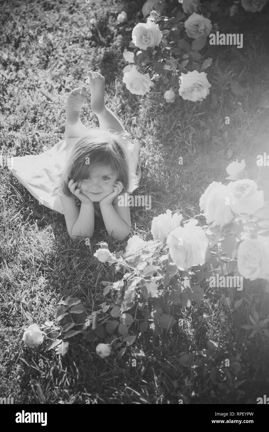 Innocence, purity and youth concept Stock Photo - Alamy