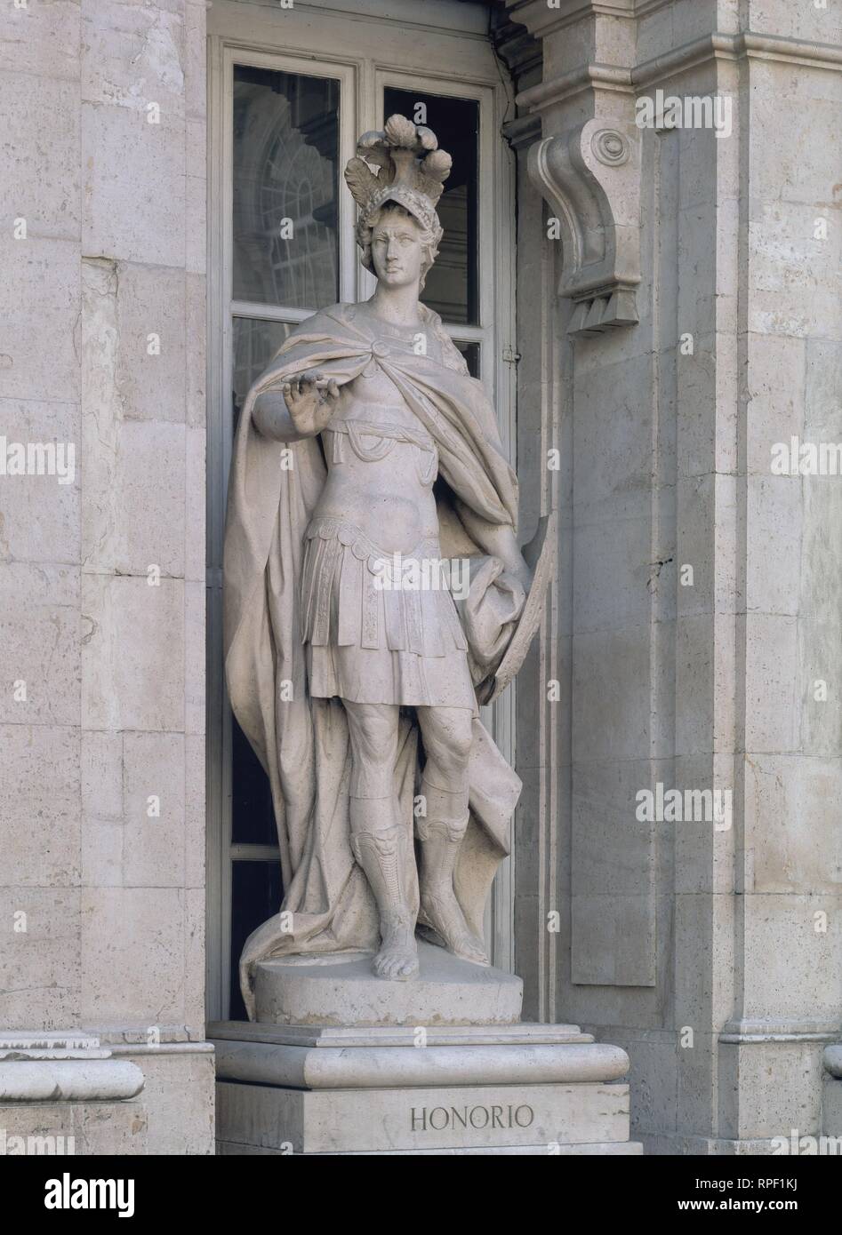 EMPERADOR HONORIO. Author: OLIVIERI JUAN DOMING. Location: PALACIO REAL ...