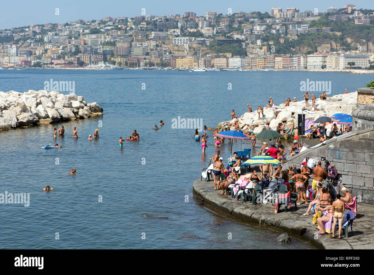 Naples Italy Public Beaches In Naples Almafi Coast Beach, Italy