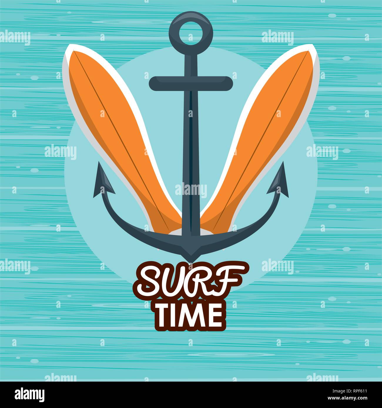 surf time cartoon Stock Vector Image & Art - Alamy