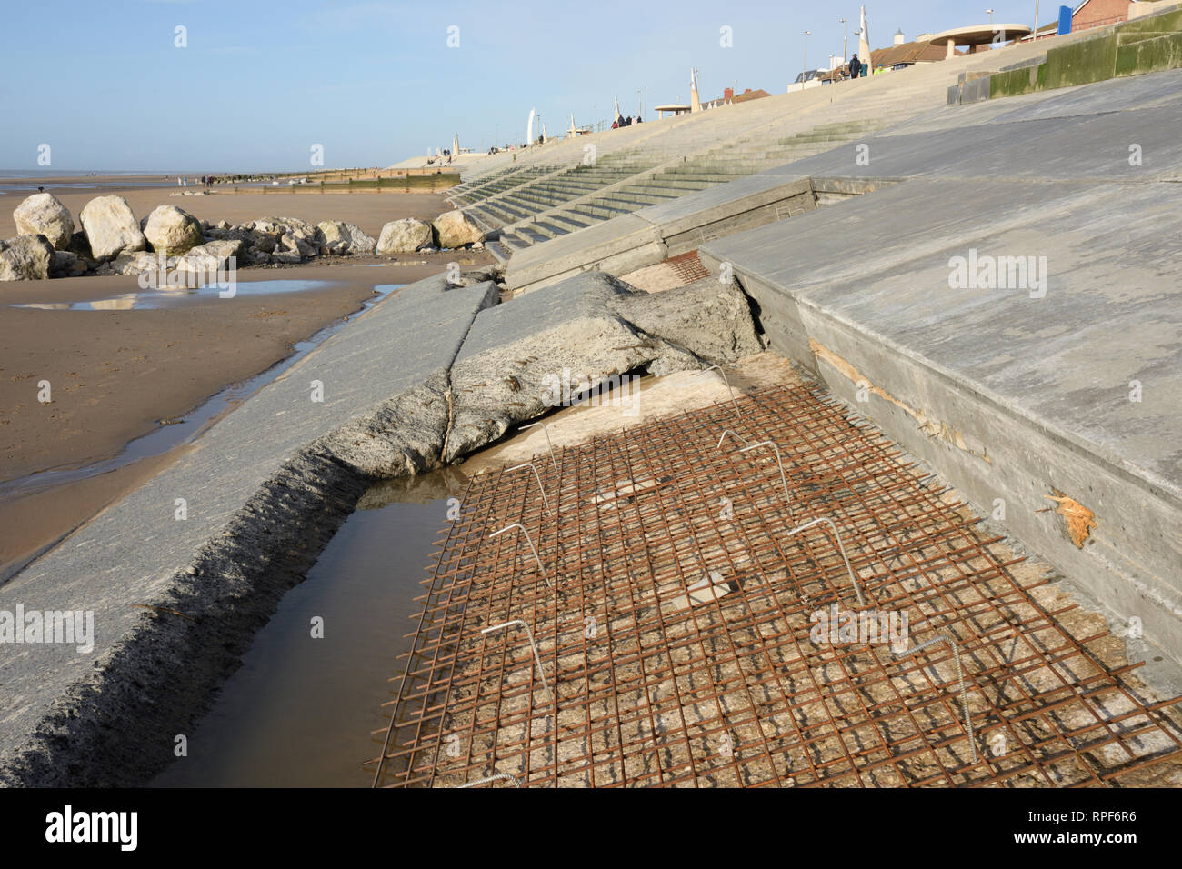 Reinforced Concrete Sea Wall High Resolution Stock Photography and ...