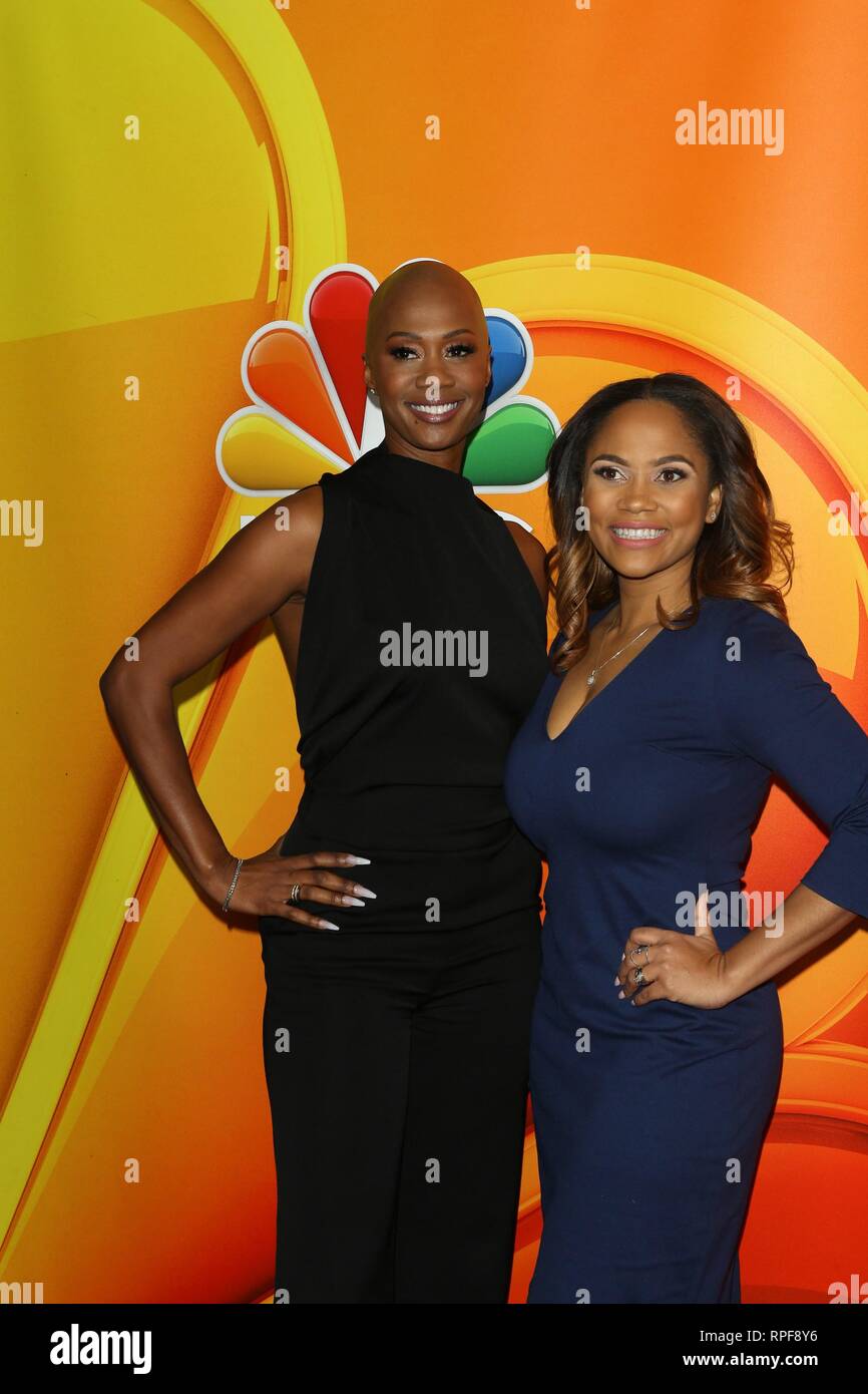 Dr. Imani Walker, Shanique Drummond at arrivals for NBC Mid-Season ...