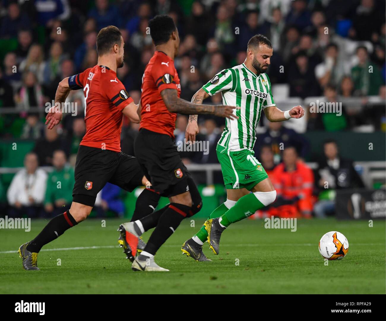 Jese player of Real Betis Balompie in match belonging to Europa Legue ...