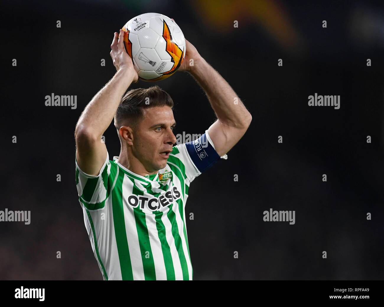 Joaquin player of Real Betis Balompie in match belonging to Europa ...
