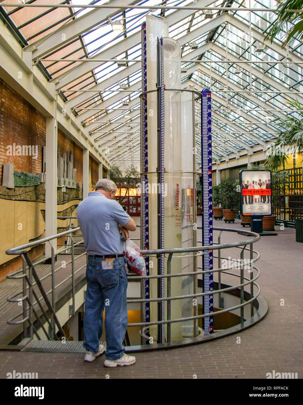 Amsterdam, The Netherlands. 10th Oct, 2005. A tourist views the ...