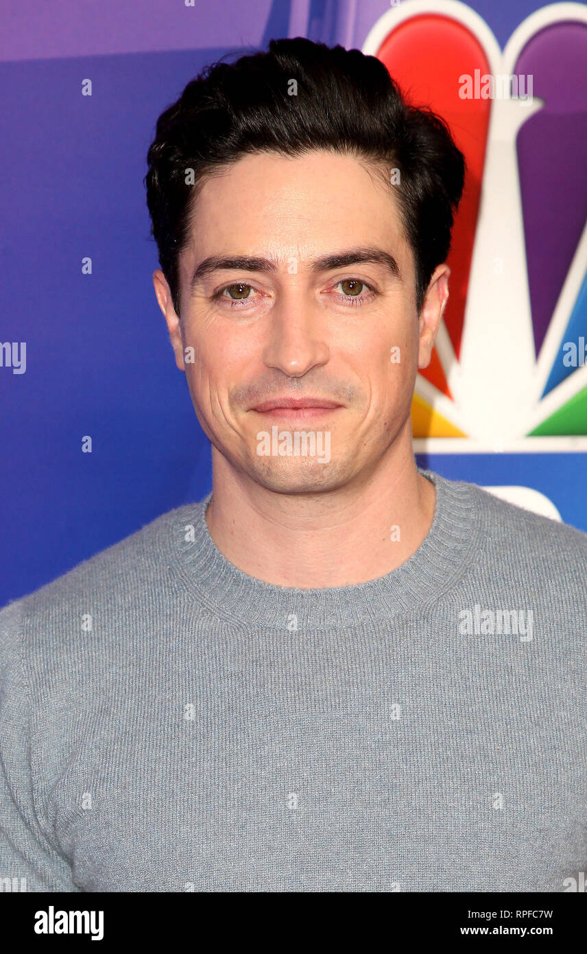20 February 2019 - Universal City, California - Ben Feldman. 2019 NBC ...