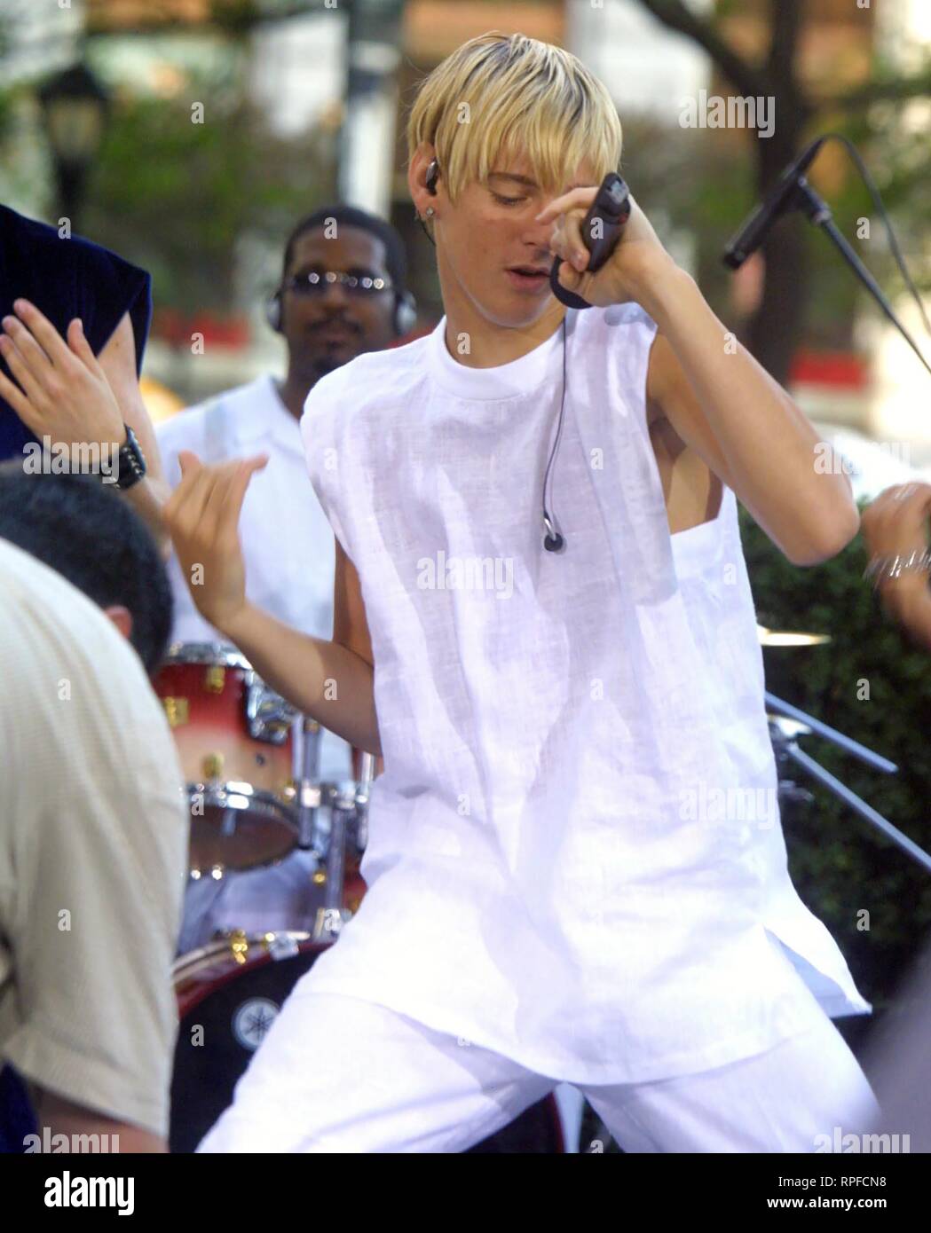New York City, USA. 01st Jan, 2005. AARON CARTER 2002 Photo By John ...