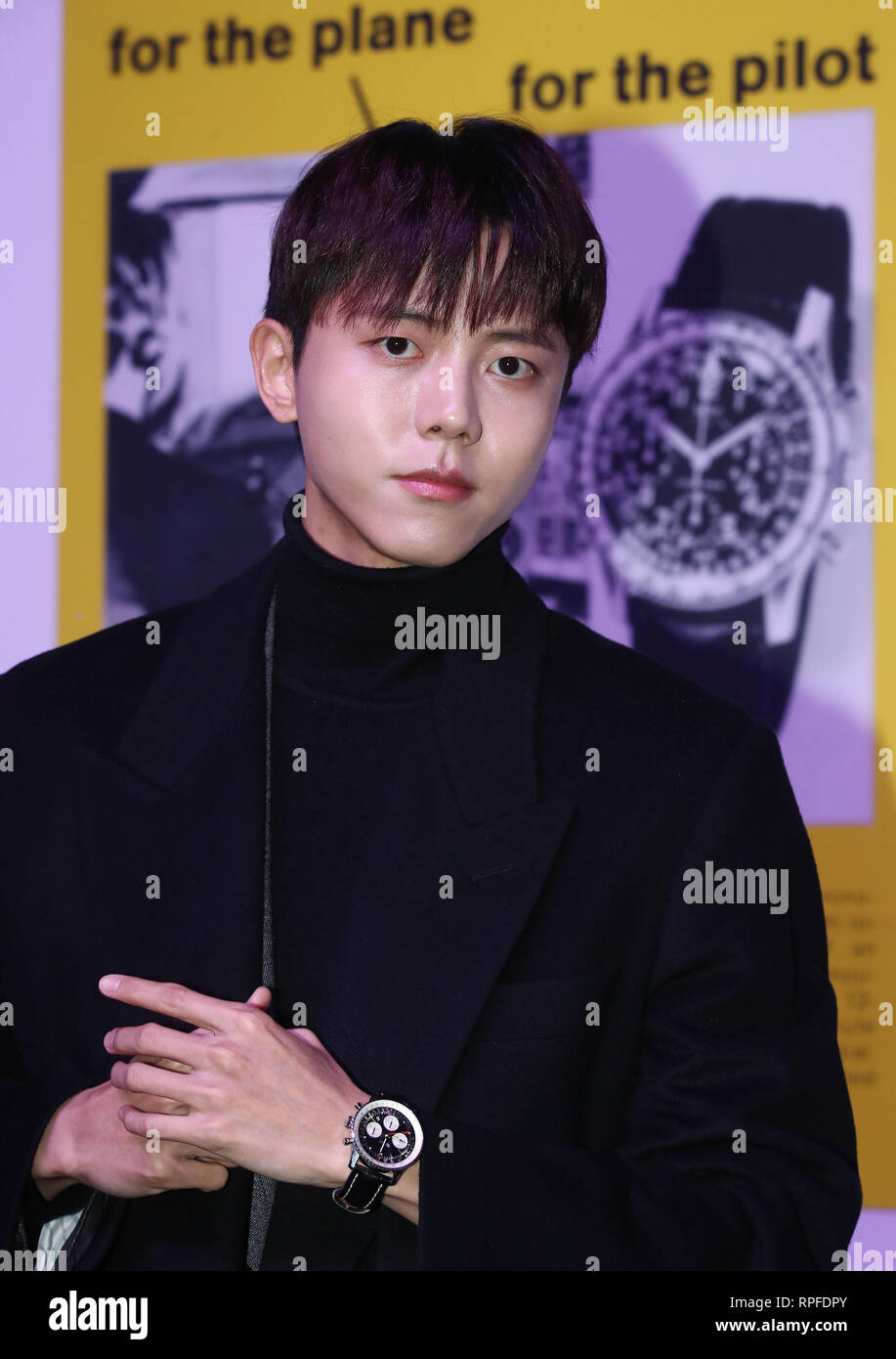 22nd Feb, 2019. S. Korean actor Joo Woo-jae South Korean actor Joo Woo ...