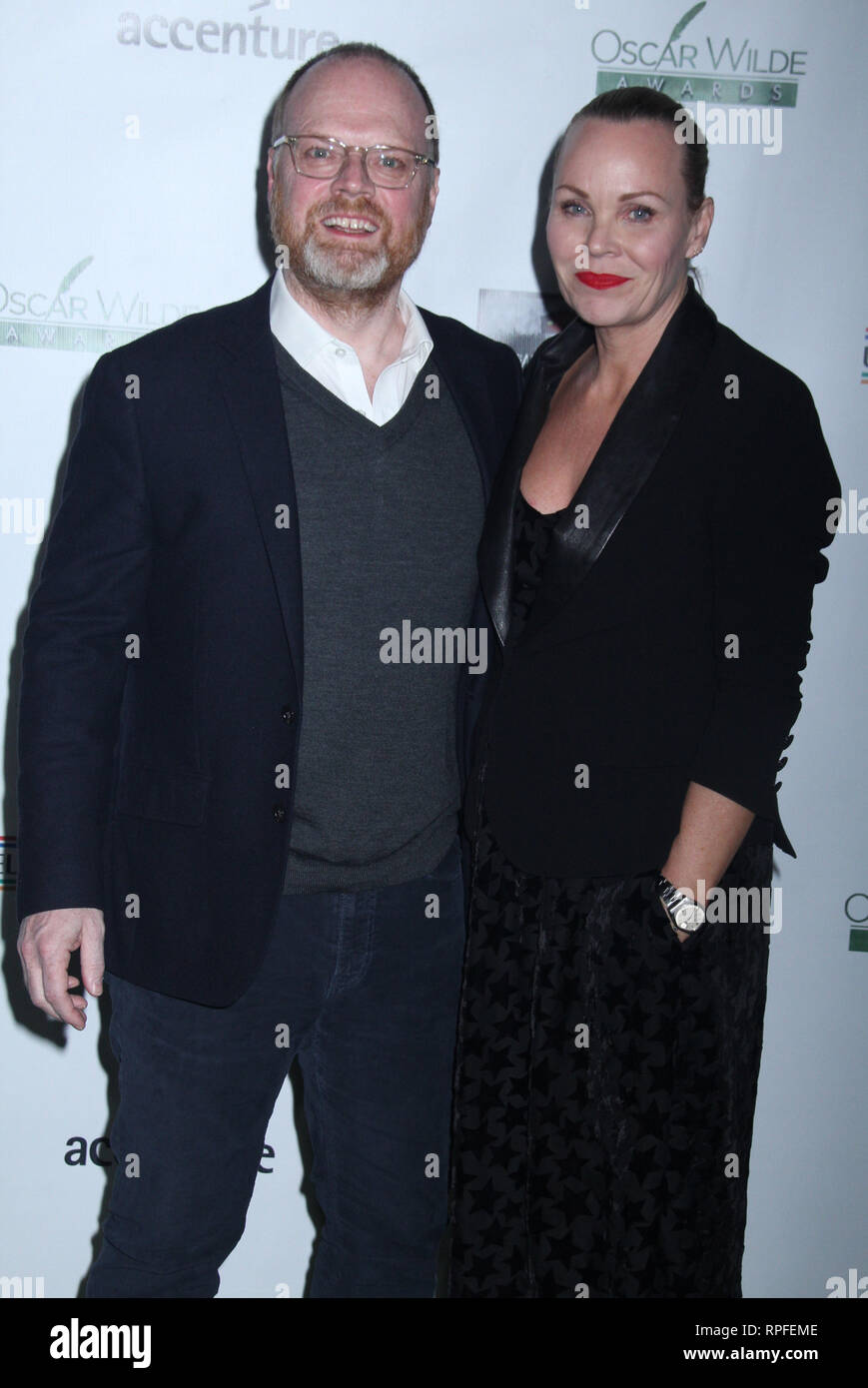 Trevor Birney 02/21/2019 The 14th Annual Oscar Wilde Awards held at Bad ...