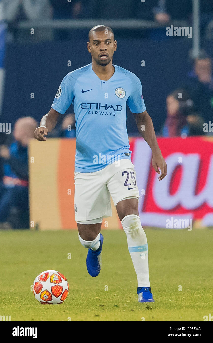 GELSENKIRCHEN, Veltins Arena, 20-02-2019 , season 2018 / 2019 , UEFA ...