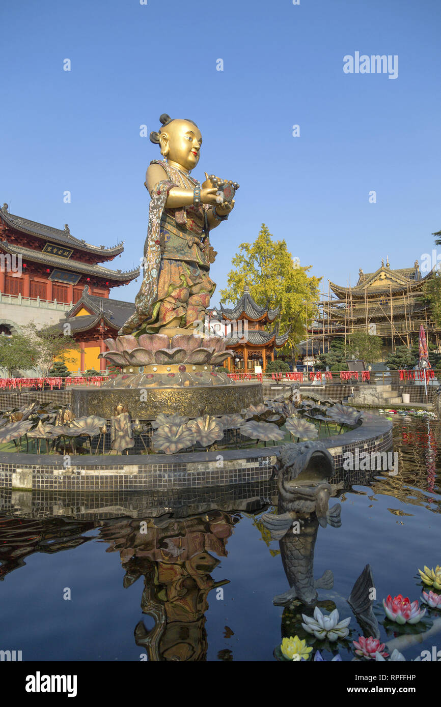 Shanghai, Shanghai, China. 22nd Feb, 2019. Shanghai, CHINA-The Donglin ...