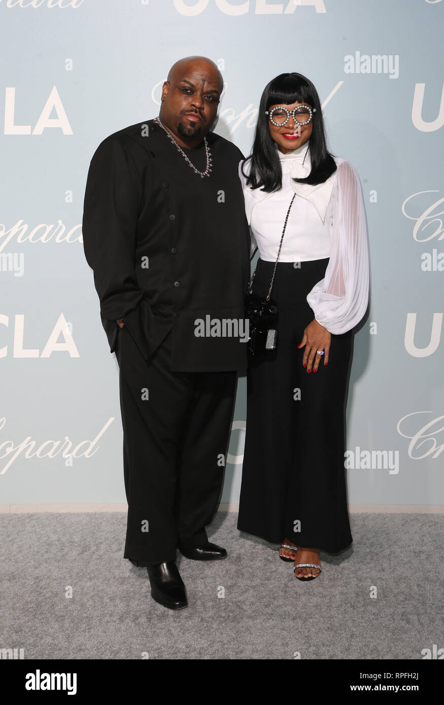 Los Angeles, Ca, USA. 21st Feb, 2019. CeeLo Green, Shani James, at the ...