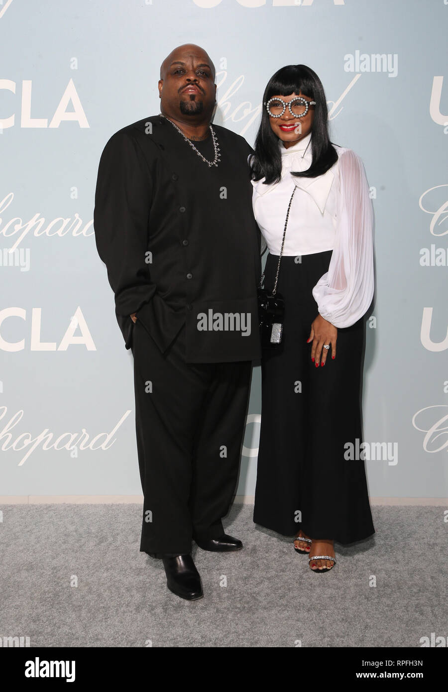 Los Angeles, Ca, USA. 21st Feb, 2019. CeeLo Green, Shani James, at the ...