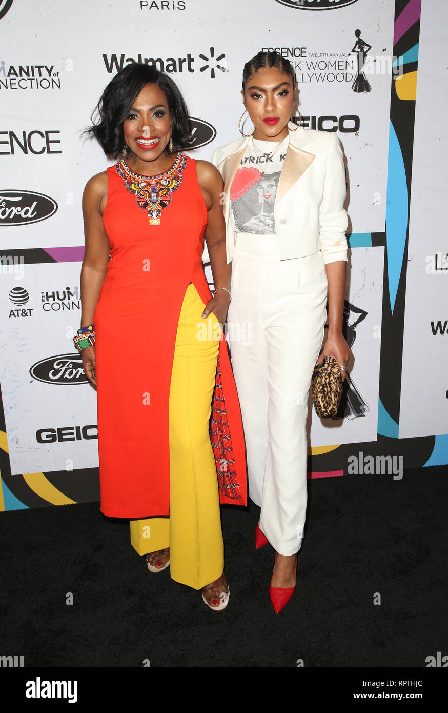 Beverly Hills, Ca. 21st Feb, 2019. Sheryl Lee Ralph, Ivy-Victoria ...