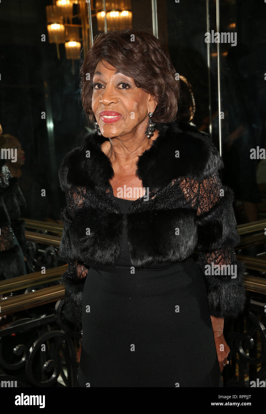 Beverly Hills, Ca. 21st Feb, 2019. Congresswoman Maxine Waters, at the ...