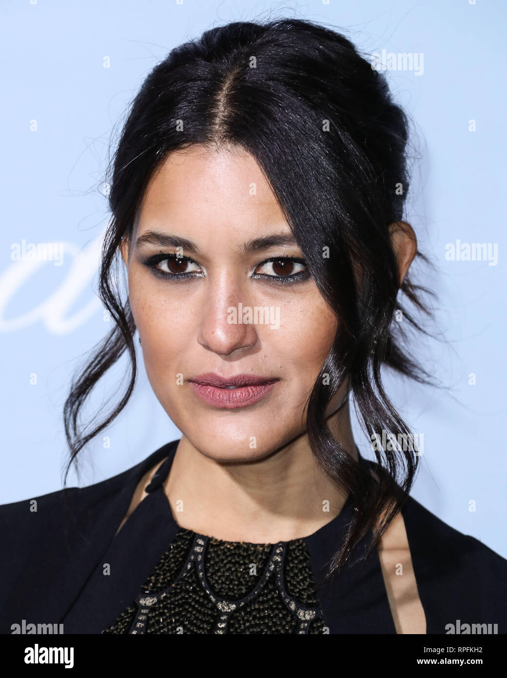 Actress Julia Jones arrives at the 2019 Hollywood For Science Gala held ...
