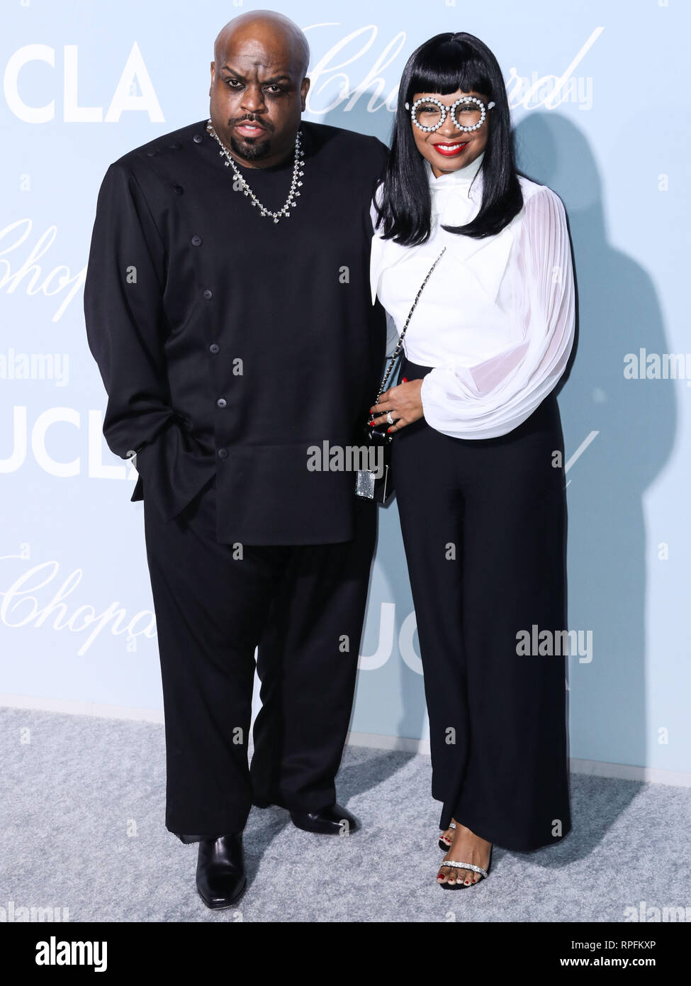 Singer CeeLo Green and partner Shani James arrive at the 2019 Hollywood ...