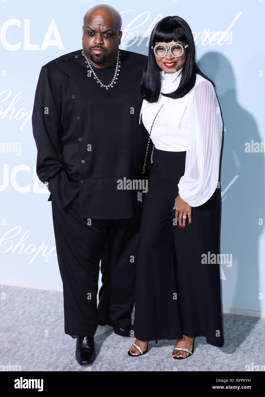 Singer CeeLo Green and partner Shani James arrive at the 2019 Hollywood ...