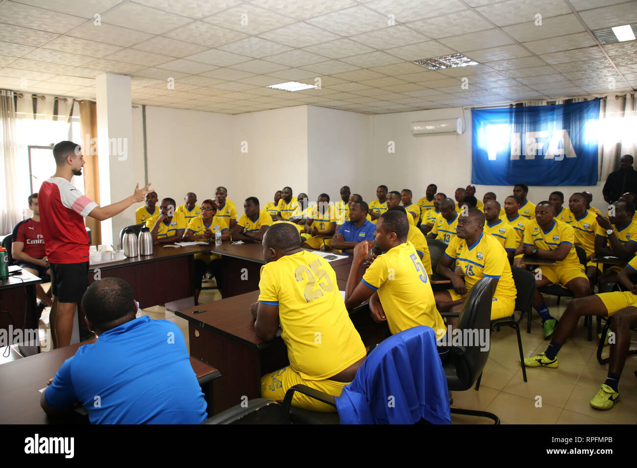 Rwanda for a two day visit to the country hi-res stock photography and ...