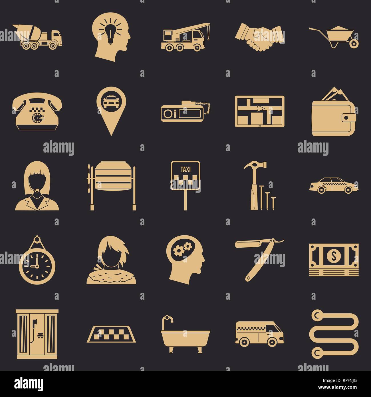 Call centre laptop people Stock Vector Images - Alamy