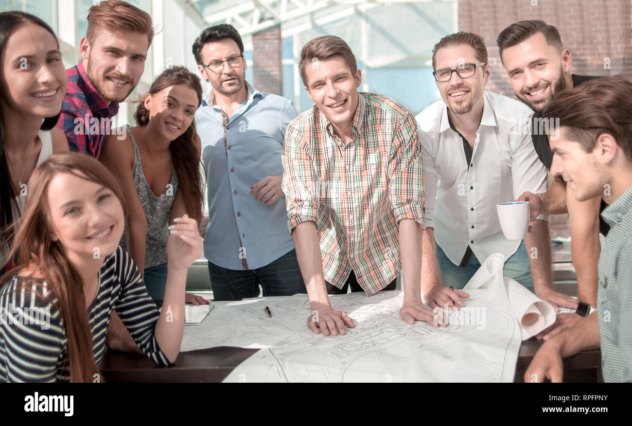 creative business team in the workplace Stock Photo - Alamy