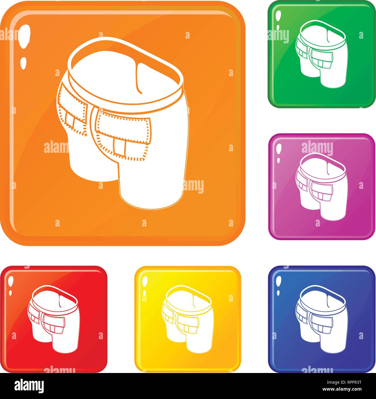 Striped trousers Stock Vector Images - Alamy