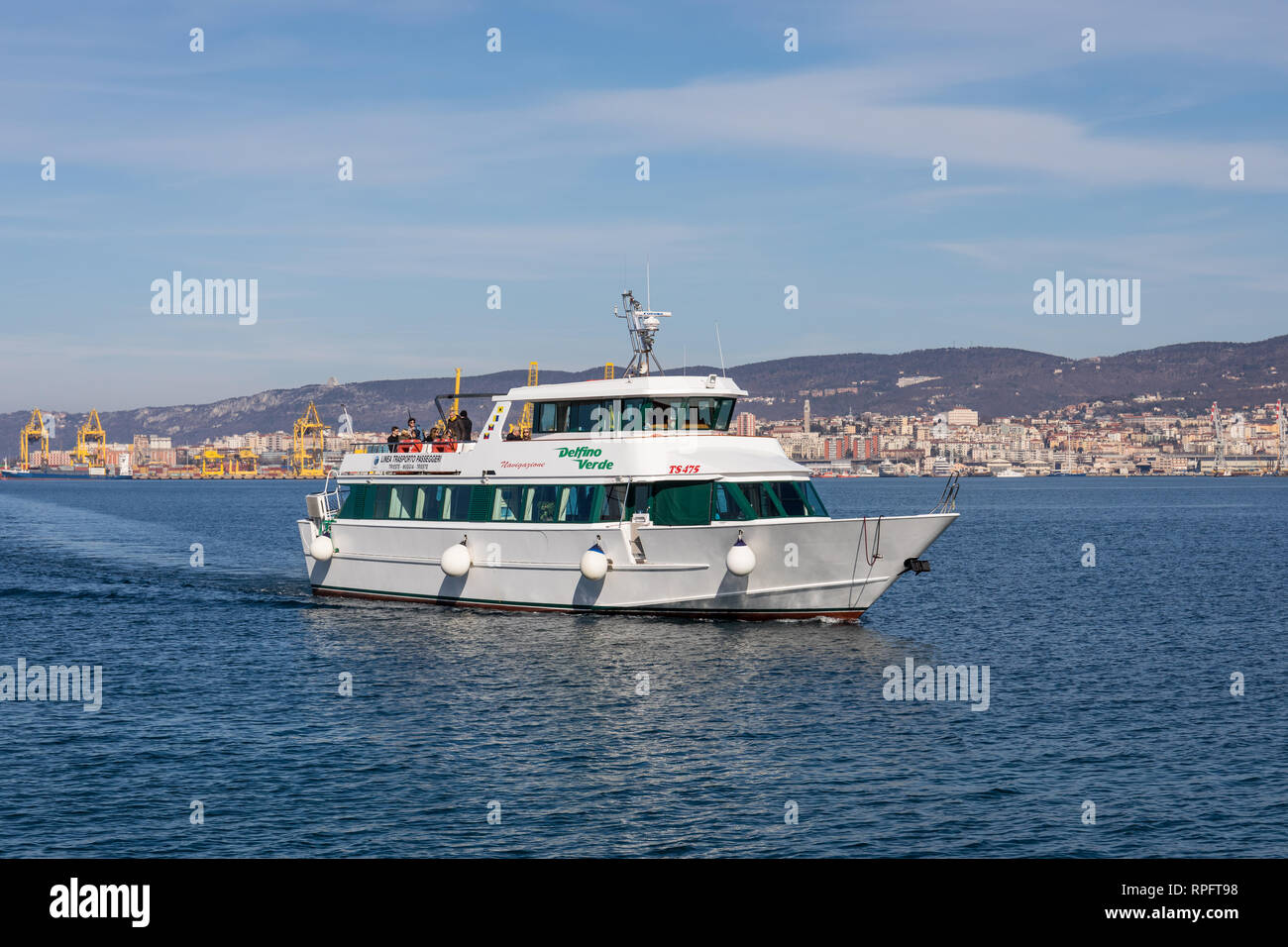 Trieste muggia boat hi-res stock photography and images - Alamy