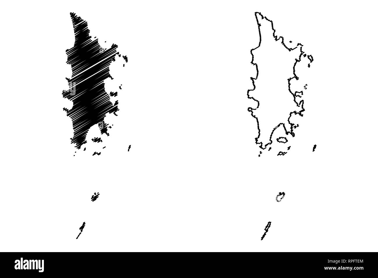 Phuket Province (Kingdom of Thailand, Siam, Provinces of Thailand) map ...