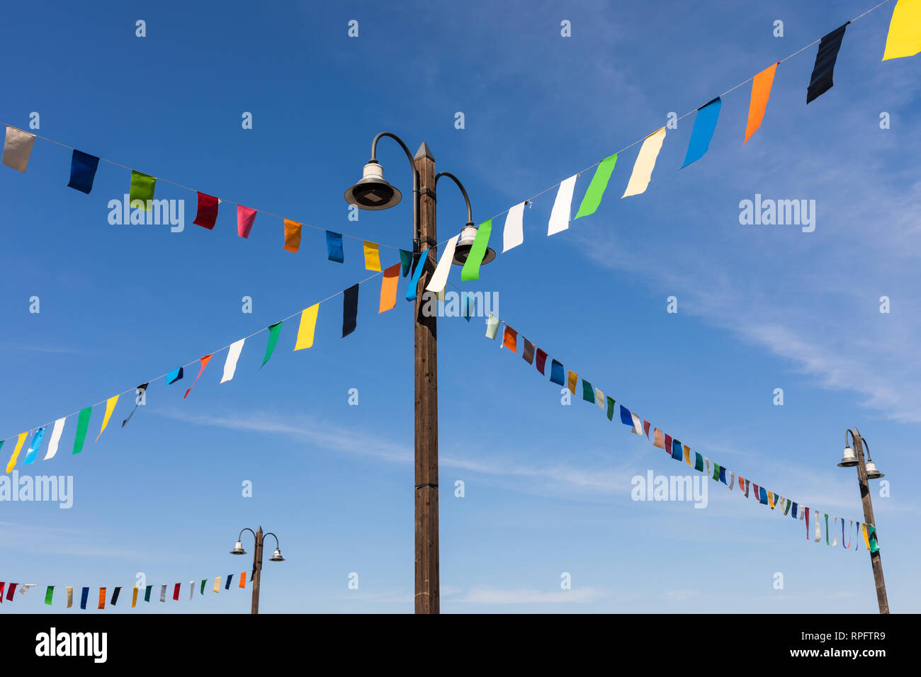 Carnival bunting hi-res stock photography and images - Alamy