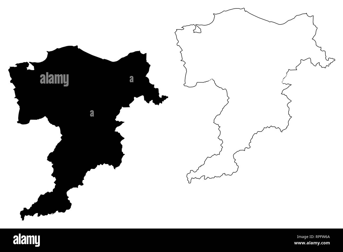 Moray (United Kingdom, Scotland, Local government in Scotland) map ...