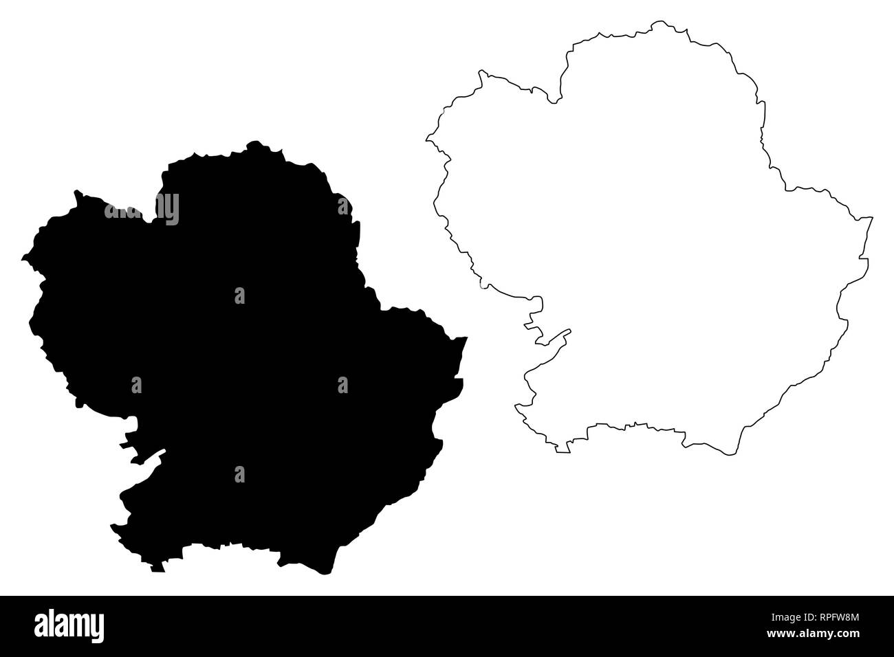 Angus (United Kingdom, Scotland, Local government in Scotland) map ...
