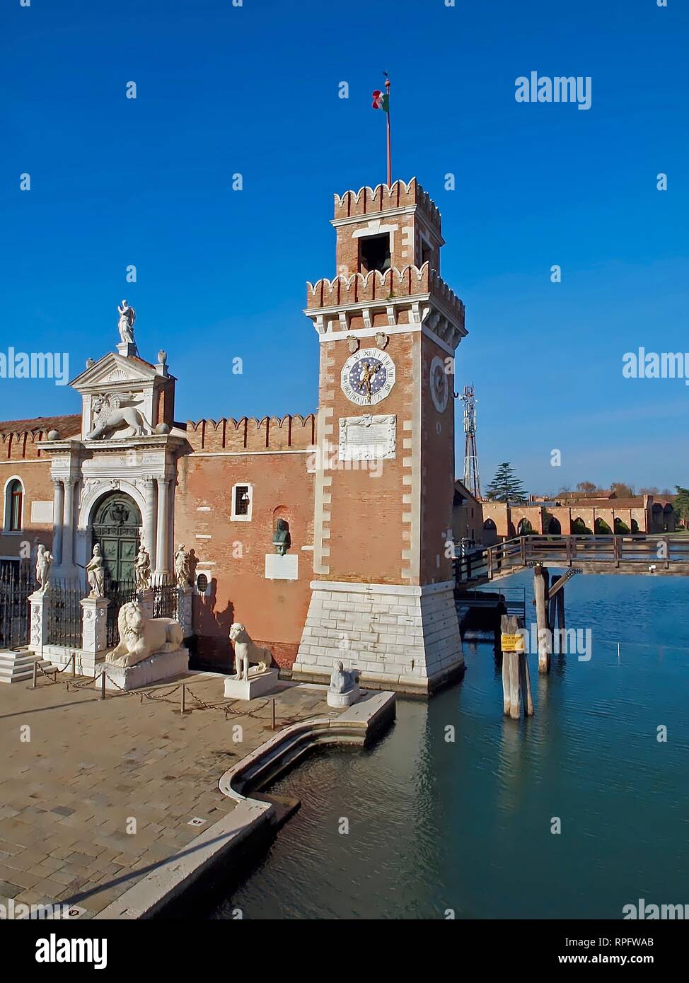 Arsenale wall hi-res stock photography and images - Alamy