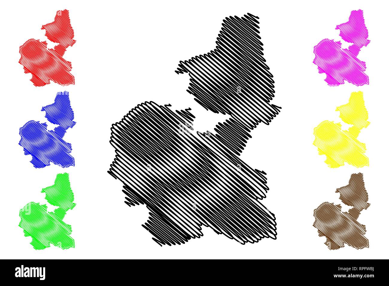 Bauchi State (Subdivisions of Nigeria, Federated state of Nigeria) map ...