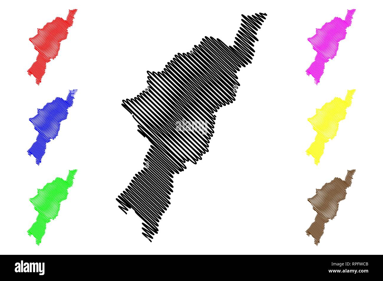 Adamawa State (Subdivisions of Nigeria, Federated state of Nigeria) map ...