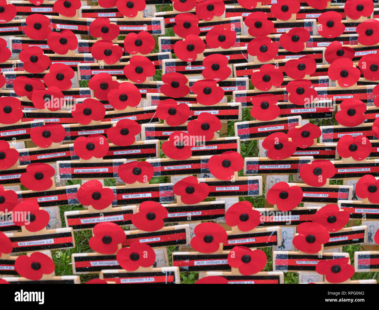 Symbols of fallen soldiers hi-res stock photography and images - Alamy