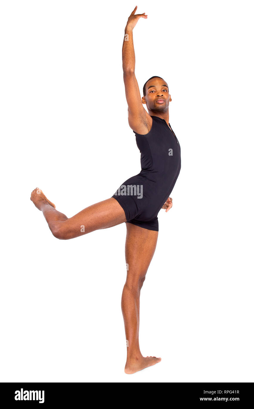 Male ballet dancer pose leotard hi-res stock photography and images - Alamy
