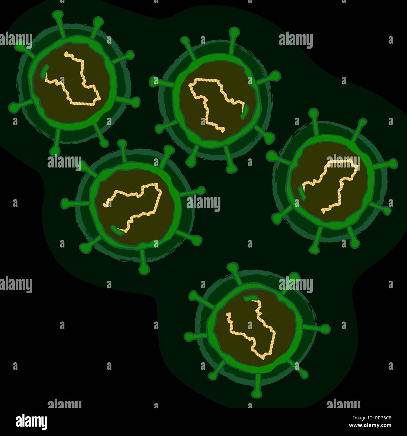 Rabies virus microscope hi-res stock photography and images - Alamy