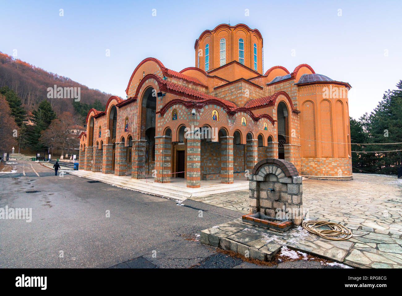 Panagia Soumela is a church symbol for the orthodox from Ponto, Greece ...