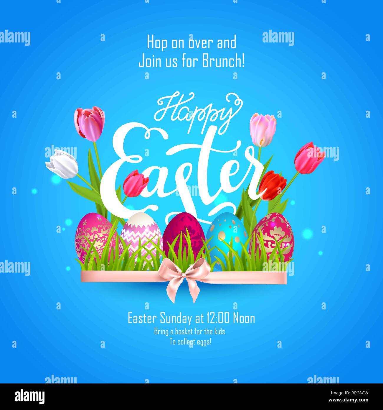Happy Easter holiday concept. Beautiful background Happy Easter and ...