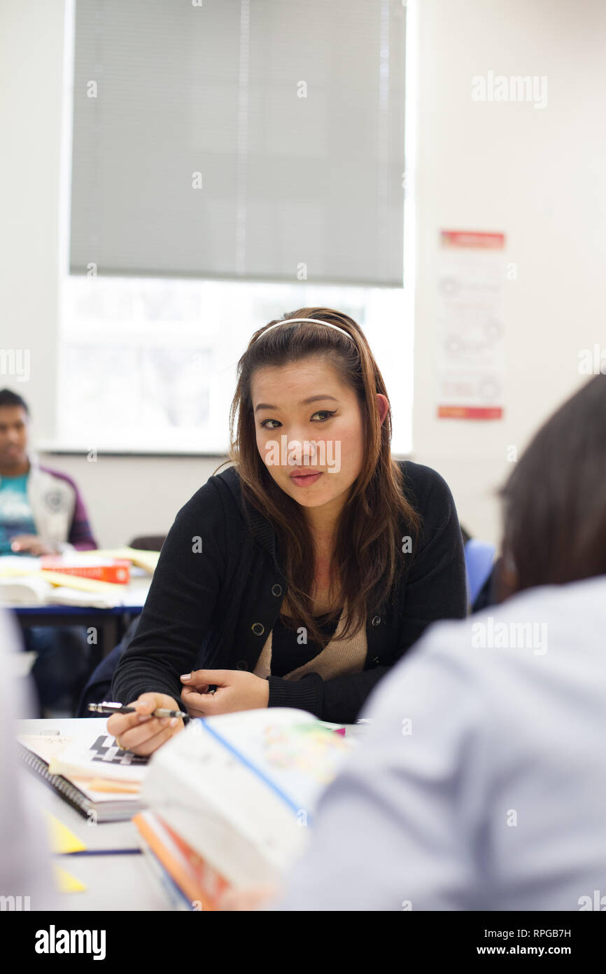 adults in a further education college studying EFL, English as a ...