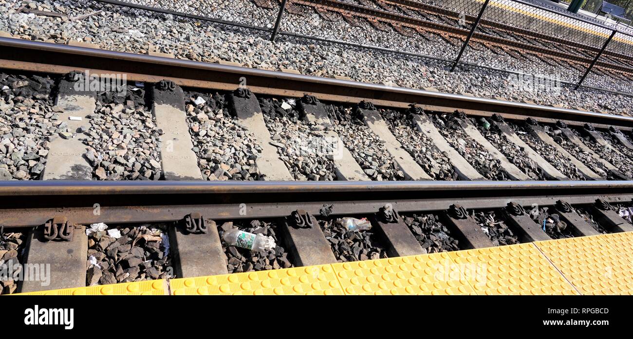 Garbage train track hi-res stock photography and images - Alamy