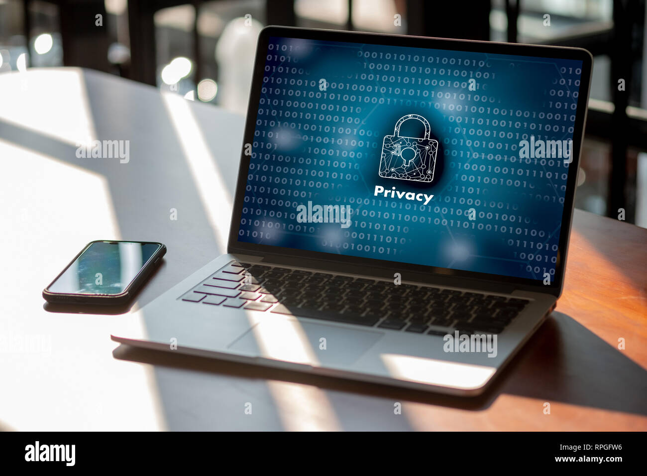 Privacy Access Identification Password Passcode and Privacy Stock Photo ...