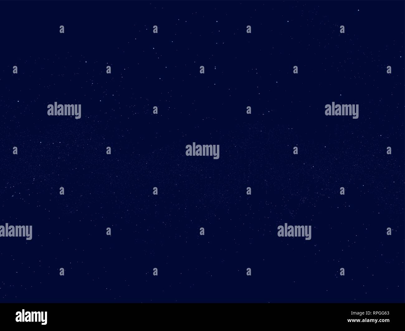 Background of the sky. Space. Vector illustration Stock Vector Image ...