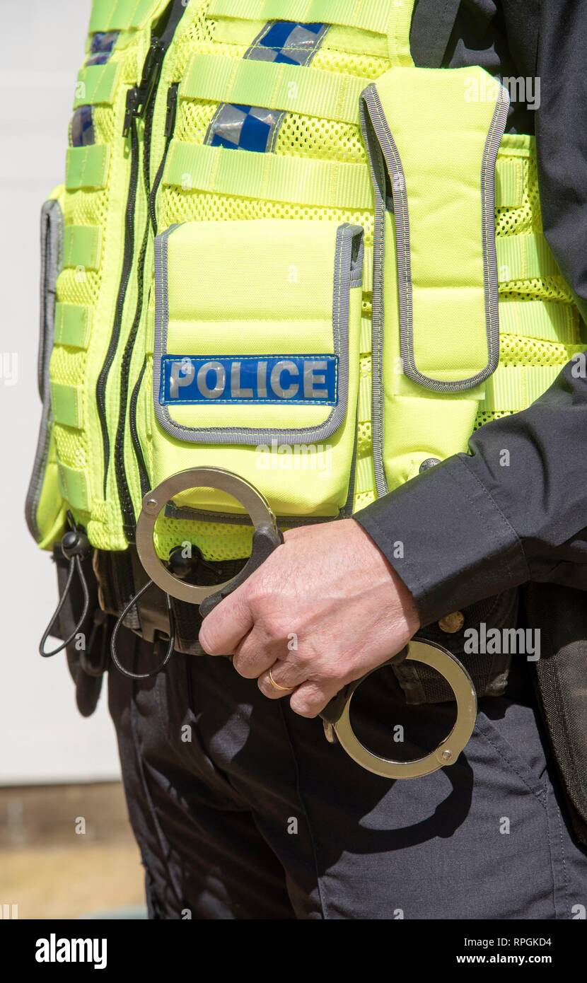 Police Badge Handcuffs High Resolution Stock Photography and Images - Alamy