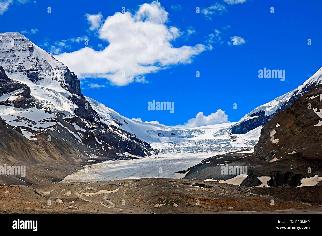 Columbia Icefields Jasper National Park Canada Stock Photo - Alamy