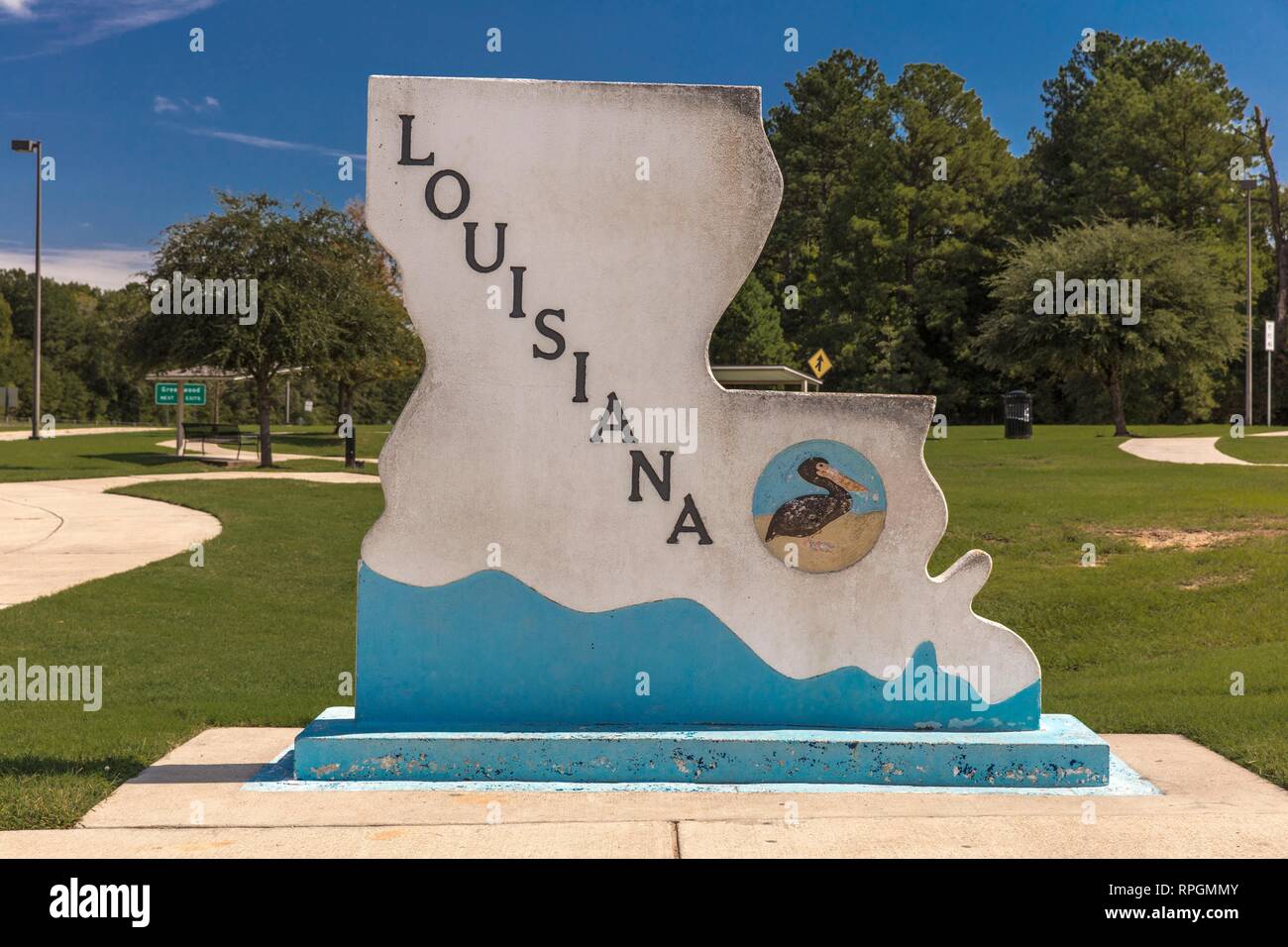 Welcome louisiana sign hi-res stock photography and images - Alamy