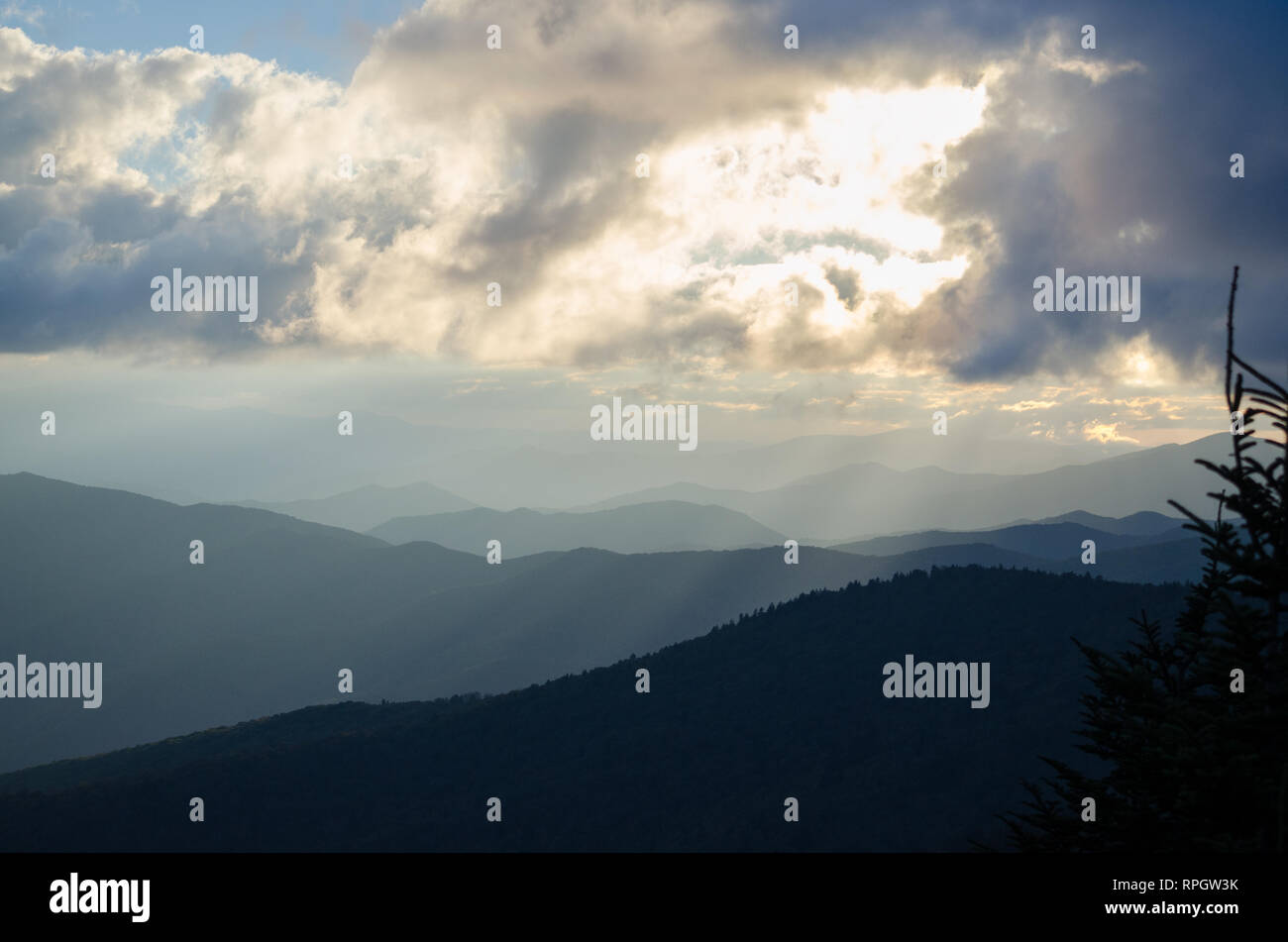 East tn sunset hi-res stock photography and images - Alamy